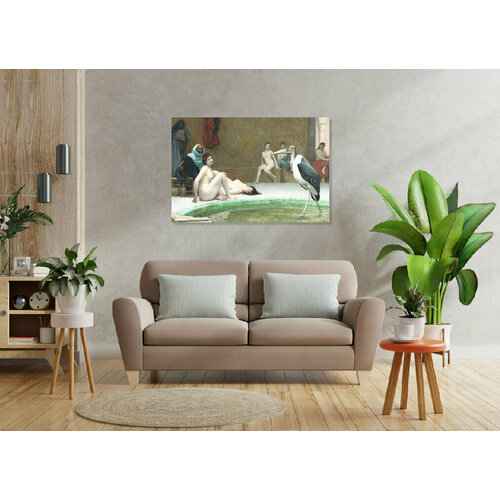 Картина на стену Жан-Леон Жером / картина на холсте интерьерная / панно 60 х 40 см