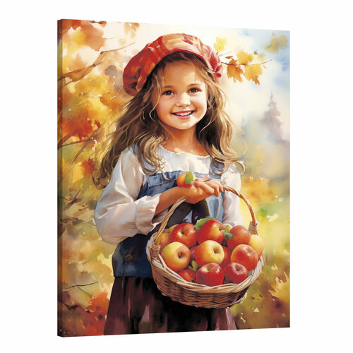 Интерьерная картина 50х70 "Осенний портрет"
