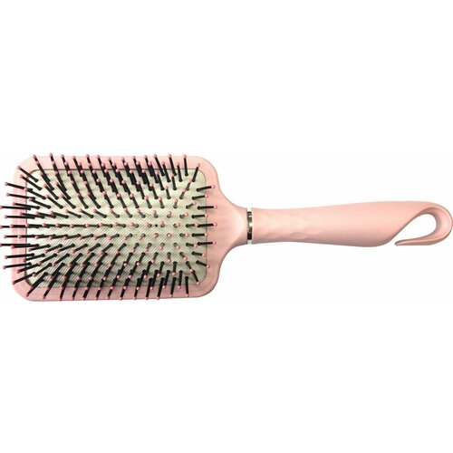 Расческа для волос LAF массажная прямоугольная розовая 9888G-D