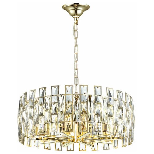 Люстра Odeon Light Diora 4121/8, E14, 320 Вт, кол-во ламп: 8 шт., цвет: золотой