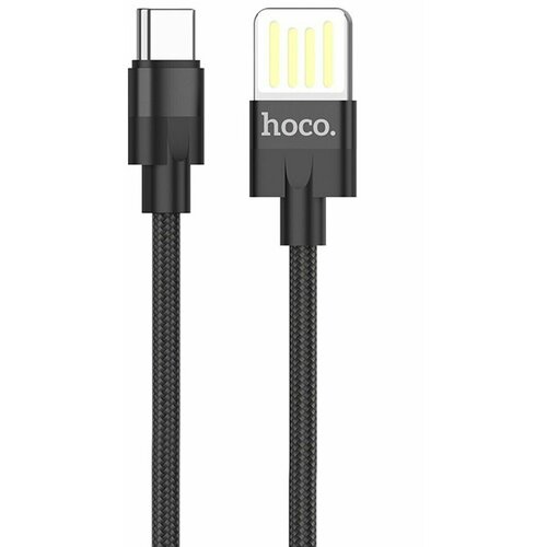 Кабель USB - Type-C Hoco U55 Outstanding (черный), 1 шт.
