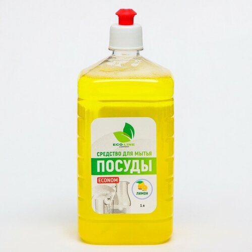 Средство для мытья посуды Vita "ECONOM лимон", 1 л (140028)