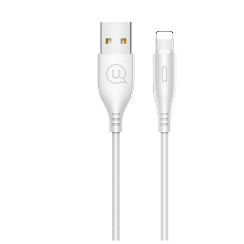 Кабель USB - 8 pin Usams US-SJ266 U18 Round, 1.0м, 2.0A, цвет: белый