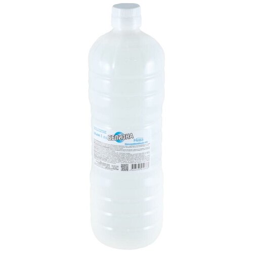 Отбеливатель Нева Белизна жидкий, 1 л, 1.045 кг, для белых и светлых тканей, универсальное
