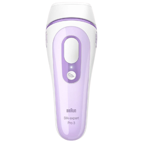 Фотоэпилятор Braun PL3000 Silk-expert IPL Pro 3, белый/фиолетовый