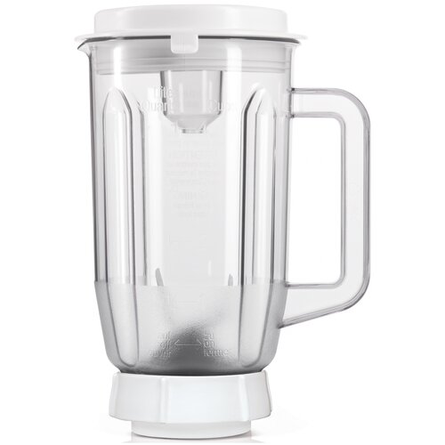 Чаша, кувшин, насадка BOSCH MUZ4MX2 00461188 для блендера, миксера, кухонного комбайна Bosch, бесцветный/белый