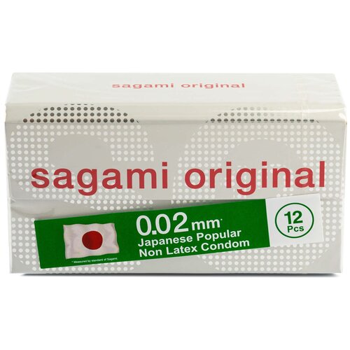 Презервативы полиуретановые Sagami Original 002 12 шт.