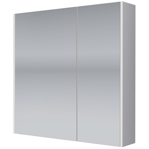 Шкаф-зеркало для ванной dreja Prime 99.9305, (ШхГхВ): 70х14х70 см, белый