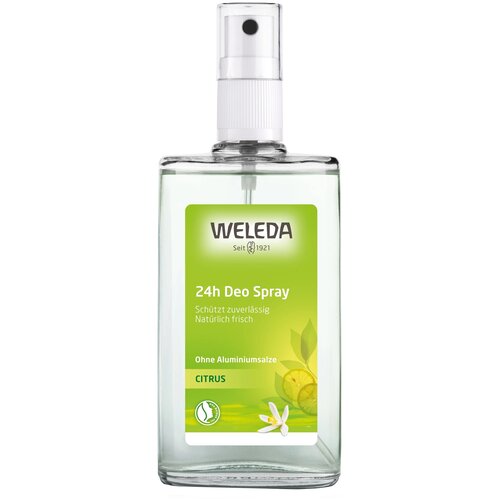 Weleda Дезодорант Citrus 24 часа, спрей, коробка, 100 мл, 100 г