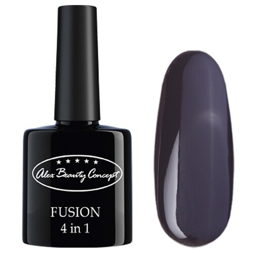 Alex Beauty Concept Гель-лак Fusion 4 in 1 Gel, 7.5 мл, темно-серый