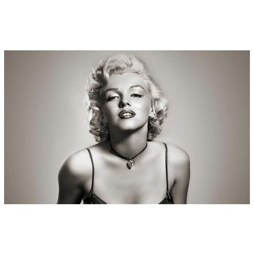 Постер на холсте Монро Мерилин (Marilyn Monroe) №11 48см. x 30см.
