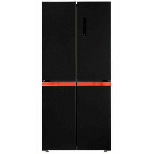 Холодильник трехкамерный отдельностоящий LEX LCD450BLXORID
