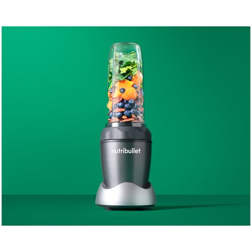 Стационарный блендер NutriBullet NB100DG, черный/серый