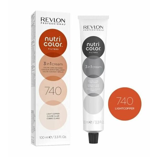 Revlon Nutri Color Creme. 100мл. Крем-краска для прямого окрашивания, 740 Медный