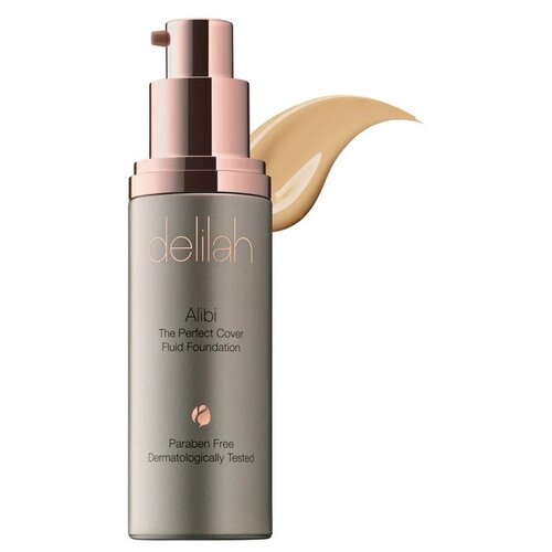 Delilah Alibi The Perfect Cover Fluid Foundation, 30 мл, оттенок: dune