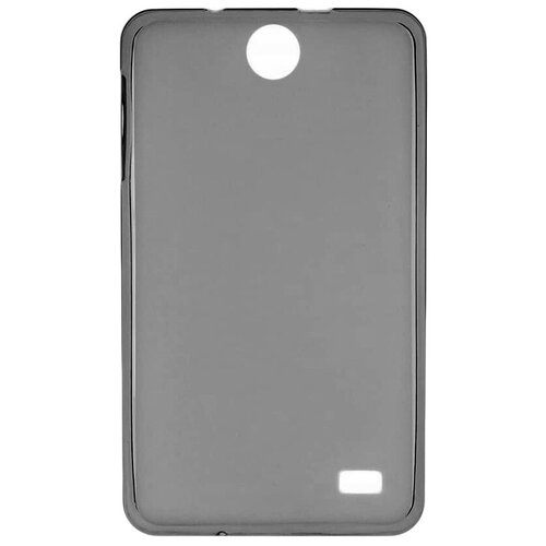 Чехол панель-накладка MyPads для Acer Iconia Talk 7 B1-723 ультра-тонкая полимерная из мягкого качественного силикона черная