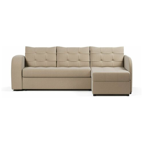 Угловой диван-кровать Беллано, механизм Дельфин, 234х163х95 см, диван большой, с ящиком для белья