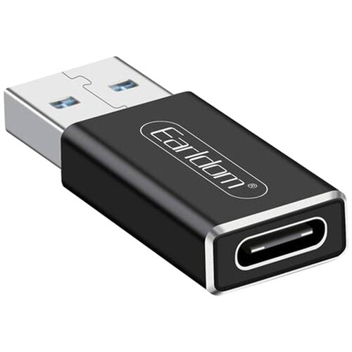 Адаптер переходник с Type-C USB на USB 3.0 Ealdom ET-TC07 черный