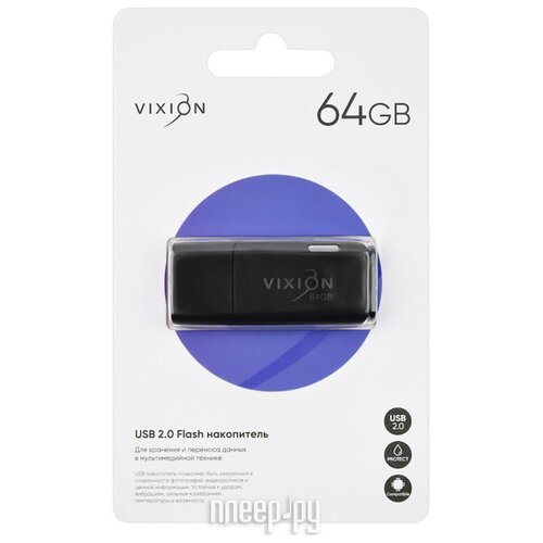 64Gb - Vixion Shark Eyes USB 2.0 GS-00008769