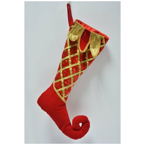 Носок для подарков (Красный) 60см