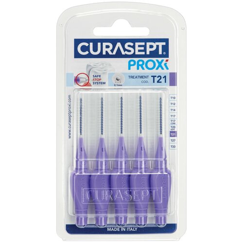 Межзубные ершики Curasept Proxi T21, 5 шт