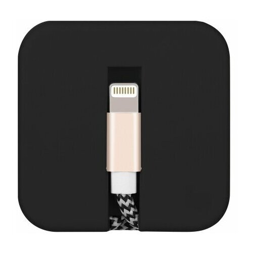 Кабель USB Lightning 8Pin HOCO U4 Silica черный