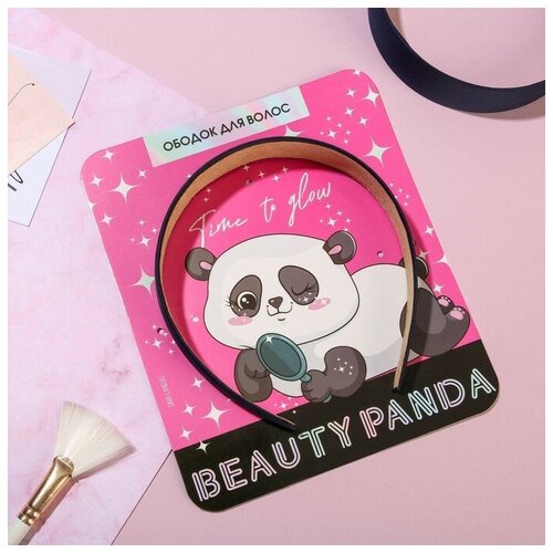 Ободок для волос "Beauty panda"