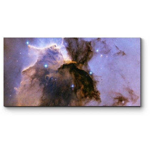 Модульная картина Туманность Орла 90x45