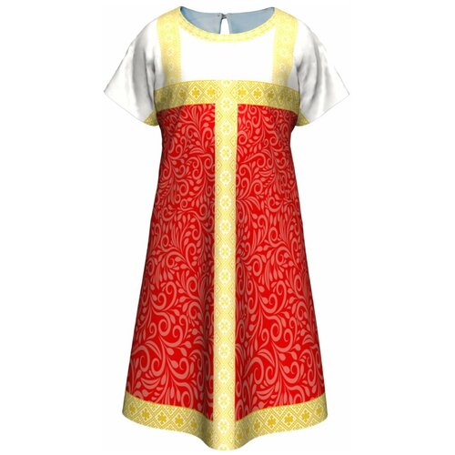 Русское народное платье на девочку (17817) 122 см