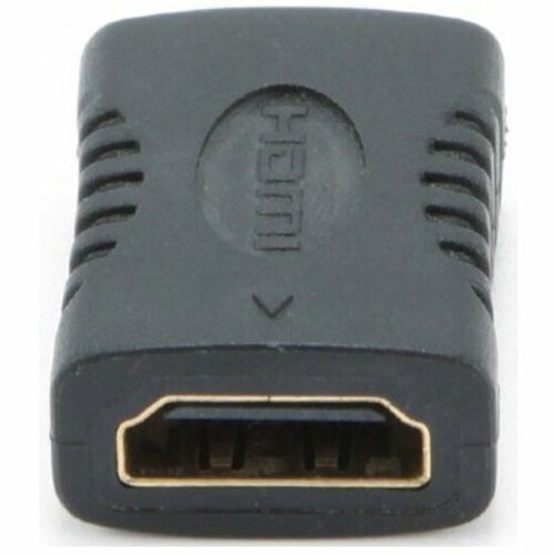 Переходник BION HDMI-HDMI 19F/19F (мама-мама), позолоченные контакты, черный (BXP-A-HDMI-FF)