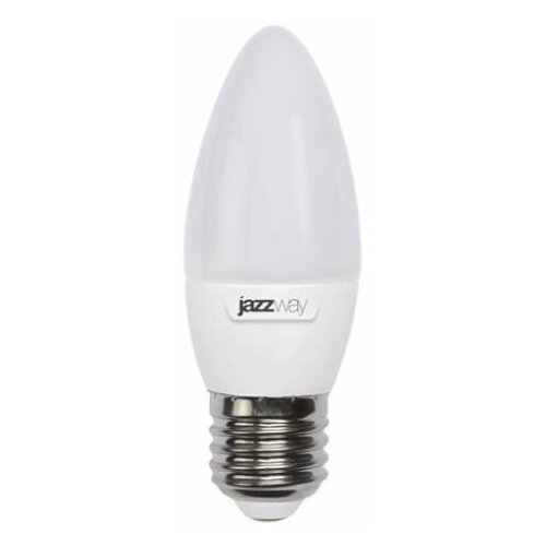 Лампа светодиодная LED 9w E27 4000K свеча Jazzway | код 5019065 | JazzWay (4шт. в упак.)