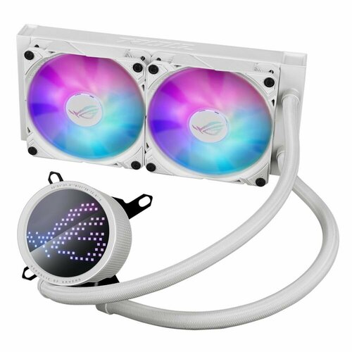 Жидкостная система охлаждения ASUS ROG RYUO III 240 ARGB WHT /AIO COOLER, ASETEK, EMMA, ARGB, AURA, WHT (90RC00J2-M0UAY0)