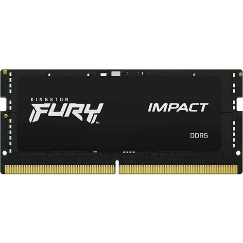 Оперативная память 32Gb DDR5 4800MHz Kingston Fury Impact SO-DIMM (KF548S38IB-32)