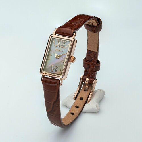 Наручные часы Platinor кварцевые с ремешком "Валерия" 200230.432, золотой