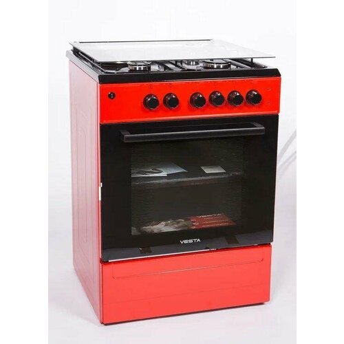 Кухонная плита Vesta Valencia VKE 10-E Красный Ex