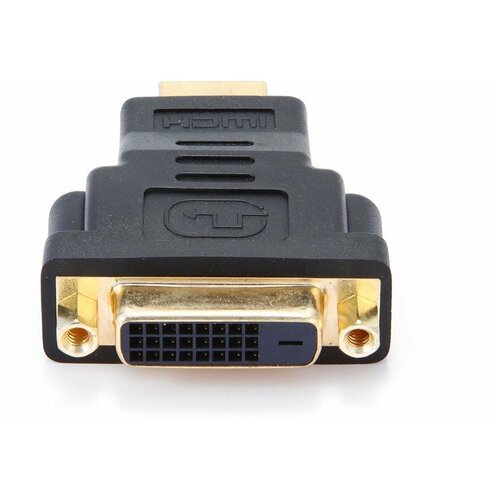 Переходник HDMI - DVI Cablexpert A-HDMI-DVI-3, 19M/25F, золотые разъемы, пакет