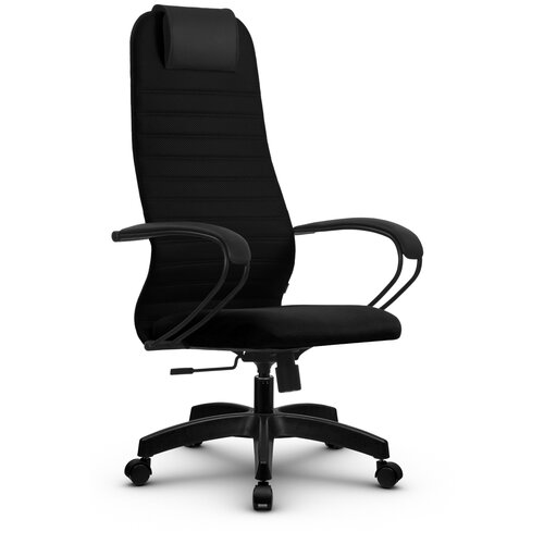 Компьютерное кресло METTA SU-BP-10 PL (SU-B-10 100/001) офисное, обивка: текстиль, цвет: черное