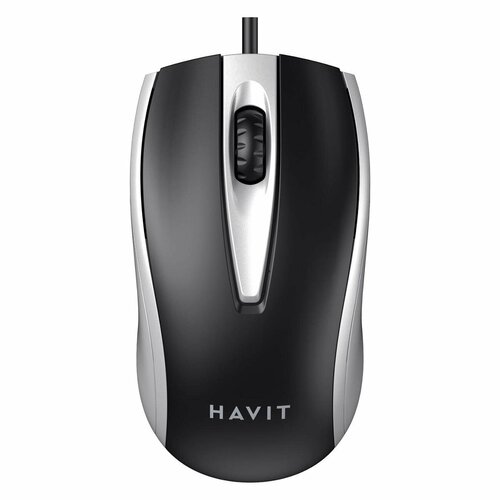 Мышь проводная Havit MS871 Grey