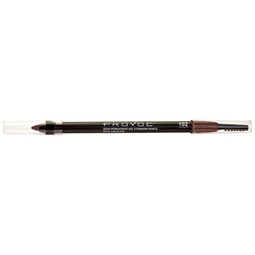 Provoc Карандаш для бровей Semi-Permanent Gel Eyebrow Pencil Waterproof, оттенок 102