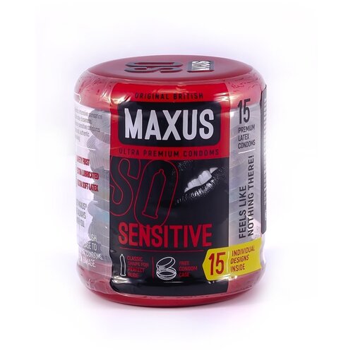 Презервативы MAXUS ультратонкие В железном кейсе № 15