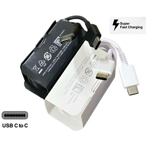 Кабель для зарядки мобильных устройств - SAMSUNG 5A Data Cable USB-С to USB-C 1 м. (черный)