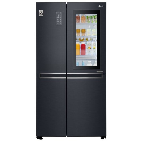 Холодильник LG GC-Q247CBDC, черный