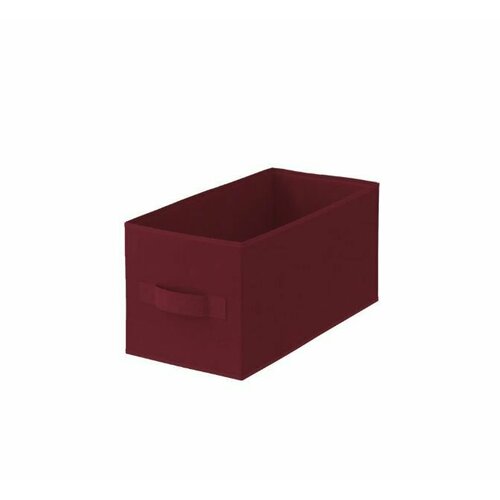 Короб Spaceo KUB 15x15x31 см 6.9 л полипропилен цвет тёмно-красный