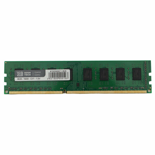 Оперативная память BaseTech DIMM DDR3 8Гб(1600МГц, CL11, BTD31600C11-8GN)