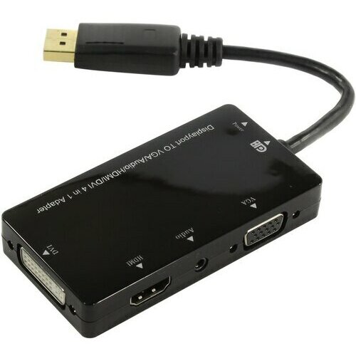 Переходник DisplayPort -> HDMI/DVI/VGA Orient C311