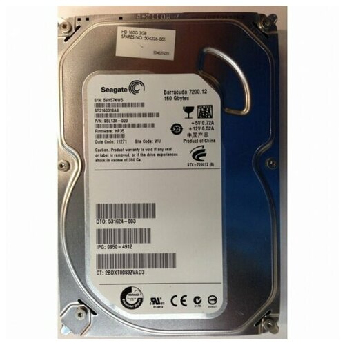 160 ГБ Внутренний жесткий диск HP 531624-003 (531624-003)