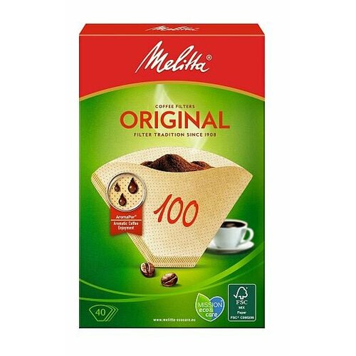 Фильтры для кофемашины Melitta Original 100/40 шт