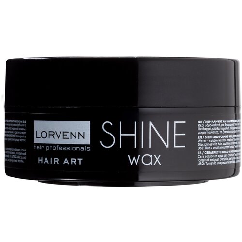 Воск HAIR ART для придания блеска LORVENN HAIR PROFESSIONALS моделирующий shine wax 75 мл