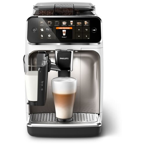 Кофемашина  Philips EP5443/EP5444/EP5447/EP5441 5400 Series LatteGo, белый