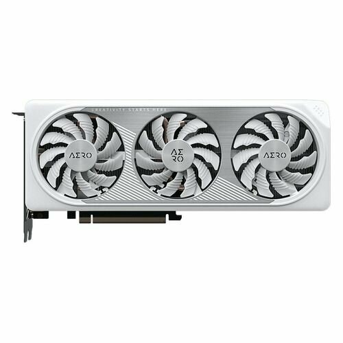 Видеокарта GIGABYTE NVIDIA GeForce RTX 4060TI GV-N406TAERO OC-8GD 8ГБ Aero, GDDR6, OC, Ret